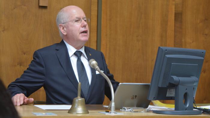 Schnell fühlte sich Edmond Perruchoud von der Unterwalliser SVP wohl an ...