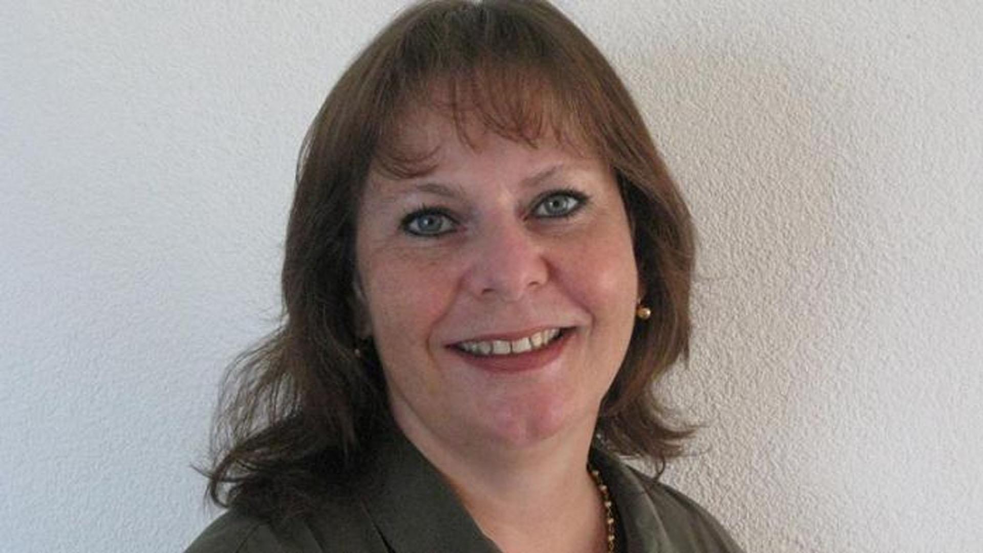 Isabelle Darbellay-Métrailler wird an einer Videokonferenz-Sitzung ...