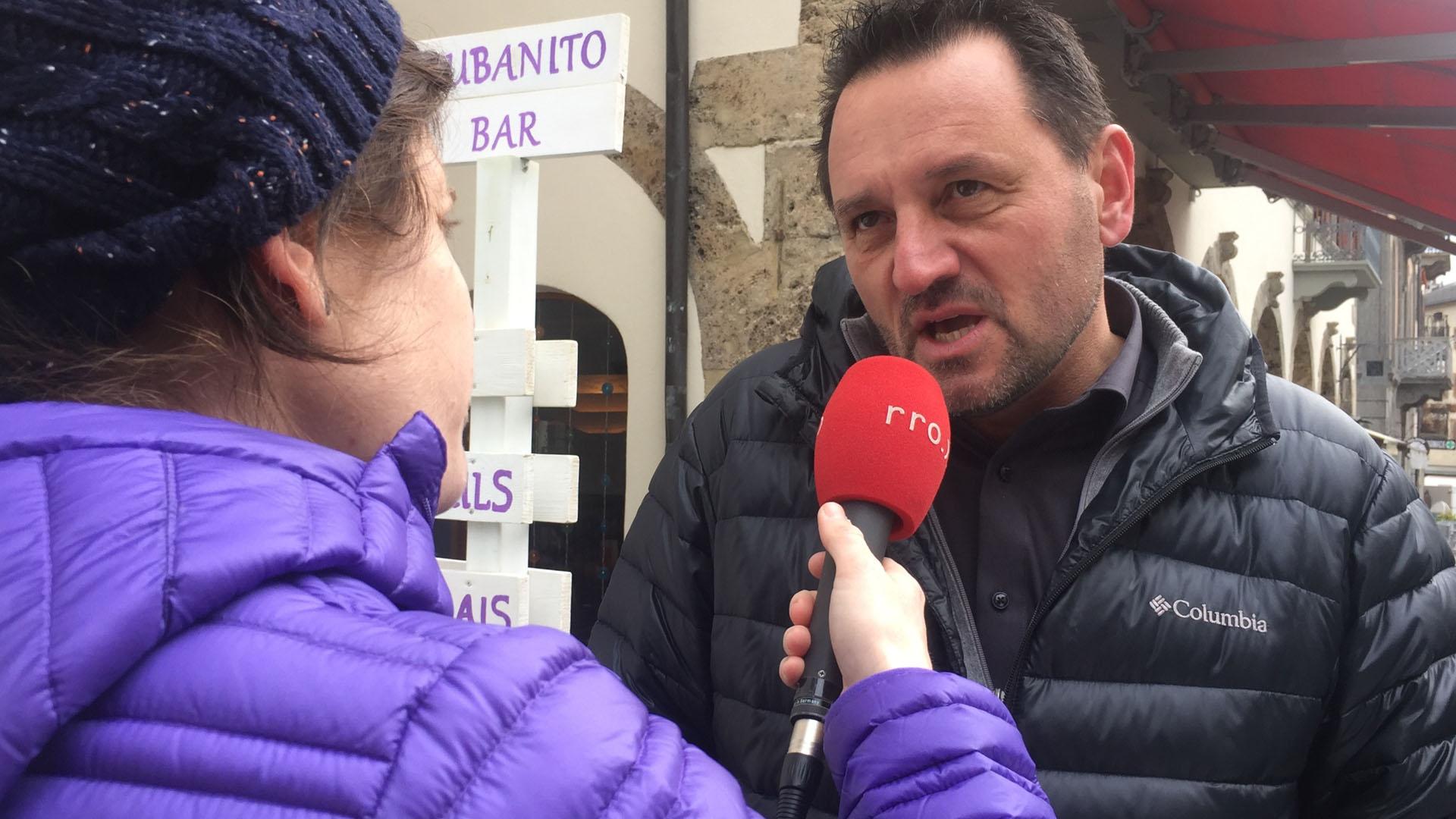 Im Abschlussinterview erzählt der Staatsratskandidat Jean-Marie Bornet ...