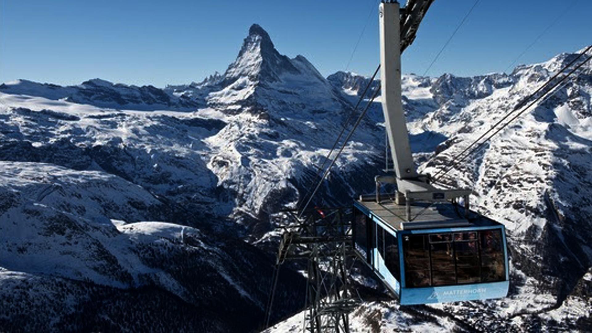 Die Pendelbahn Blauherd-Rothorn geht auf die Wintersaison 2018/19 ...